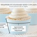 Solid Light Blue Cupcake Wrapper Printable Instant Download, Standard ...