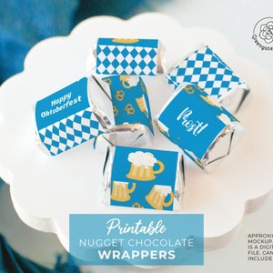 Oktoberfest Nugget Wrappers - Printable/fillable PDF Download for ...