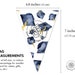 Navy Blue Graduation Bunting PRINTABLE Graduation Cap - Etsy