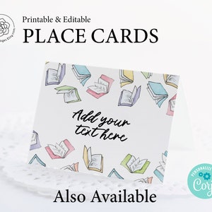 Sign Template - Editable Corjl, 8.5x11" Sign, Book Sign, Letter Size ...