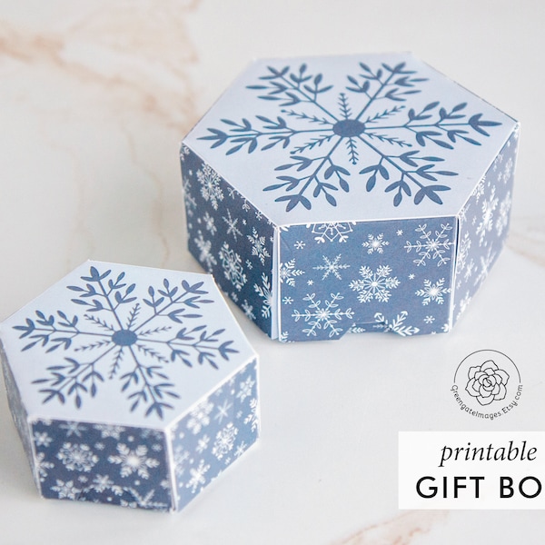 Snowflake Gift Box - 60+ Gift Ideas for 2024