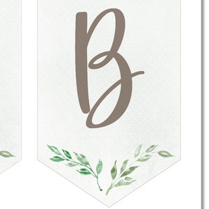 Fall Banner - Thanksgiving, Fall Pumpkins, Greenery, Printable Bunting ...