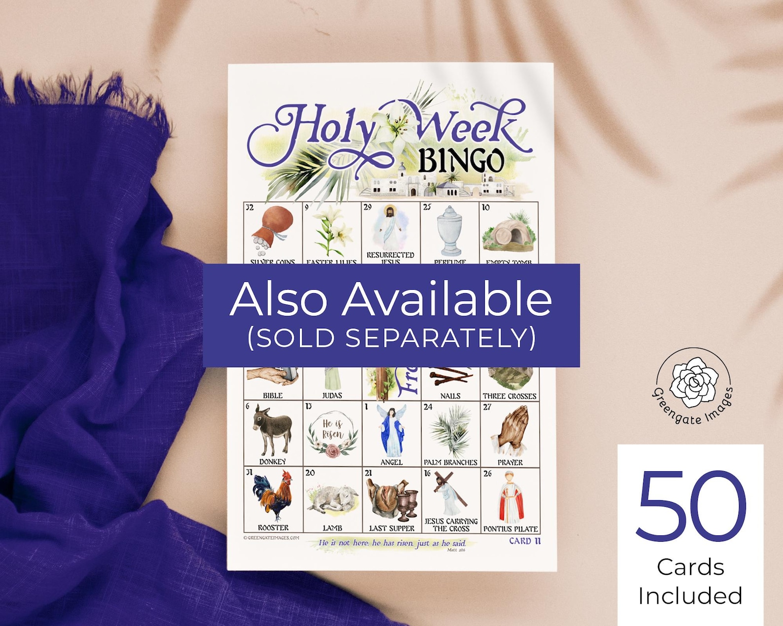 Holy Week Easter Word Search - PRINTABLE Instant Download PDF ...