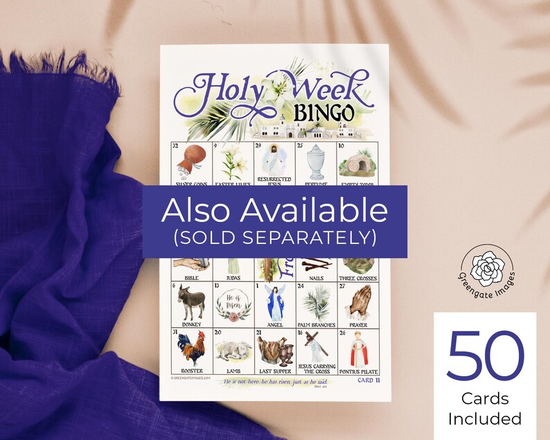 Holy Week Easter Word Search - PRINTABLE Instant Download PDF ...