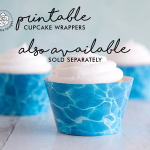 Swimming Pool Bunting - PRINTABLE Decorations for Pool Party, Vacation ...