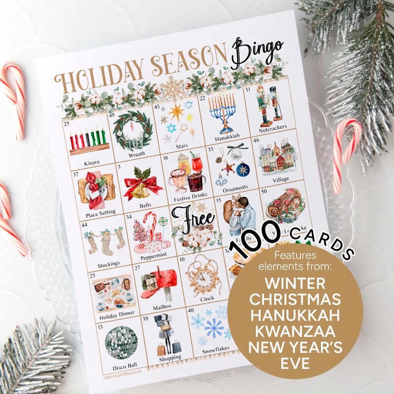 Hanukkah Christmas Cards - Etsy