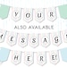Pastel Rainbow Bunting - SIX COLORS INCLUDED, Printable Solid Banner ...
