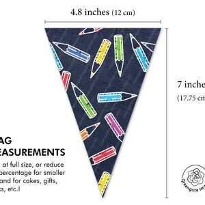 Black School Doodles Bunting - PRINTABLE Banner for Teachers, Open ...