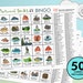 National Parks Bingo 50 Cards PRINTABLE Senior Citizen - Etsy Canada