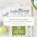 Christian Easter Bingo: 50 Printable Unique Cards, Resurrection Church ...