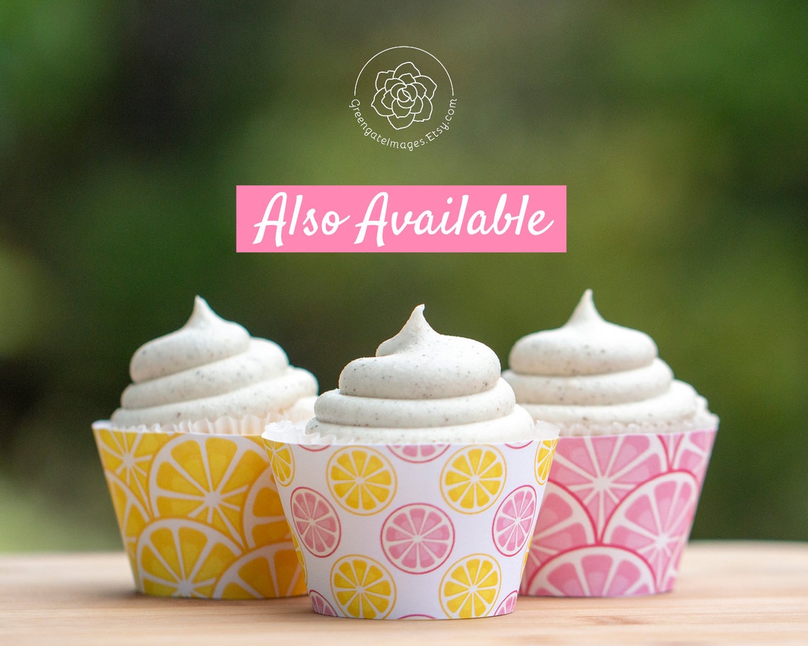 Lemon Printable Banner Lemon Party Bunting Pink and Yellow | Etsy