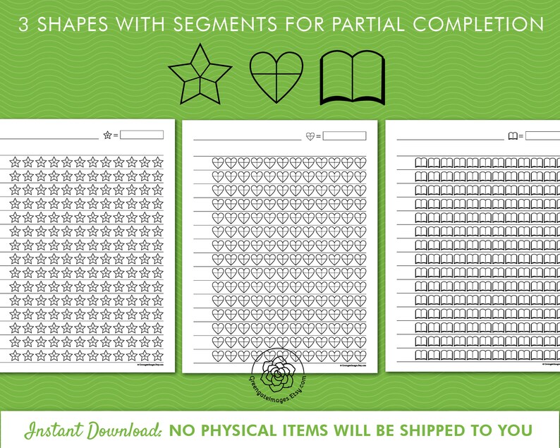 Progress Tracking Printables Progress Chart Printable - Etsy