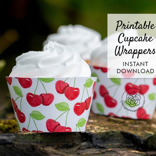 Cherry First Birthday Cherry Cake Topper Cherry Party | Etsy