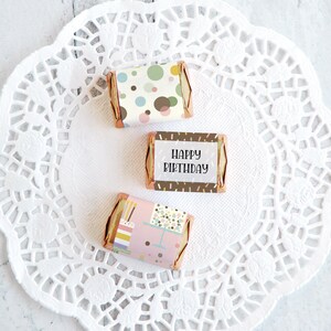 Birthday Nugget Wrappers - Printable/fillable PDF Download for Wrapping ...