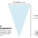 Pastel Rainbow Bunting - SIX COLORS INCLUDED, Printable Solid Banner ...