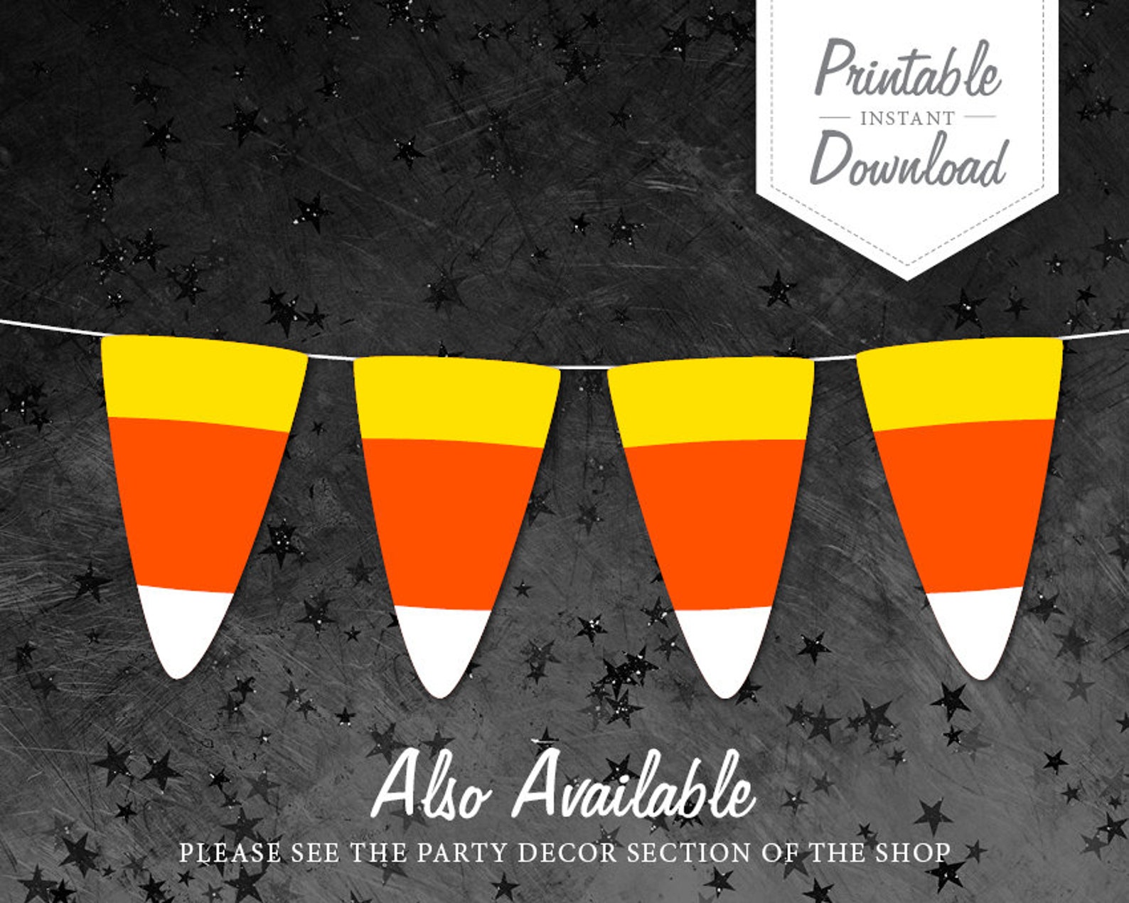 Pumpkin Pie Bunting - Fall Banner, Printable Bunting Banner, Fall ...