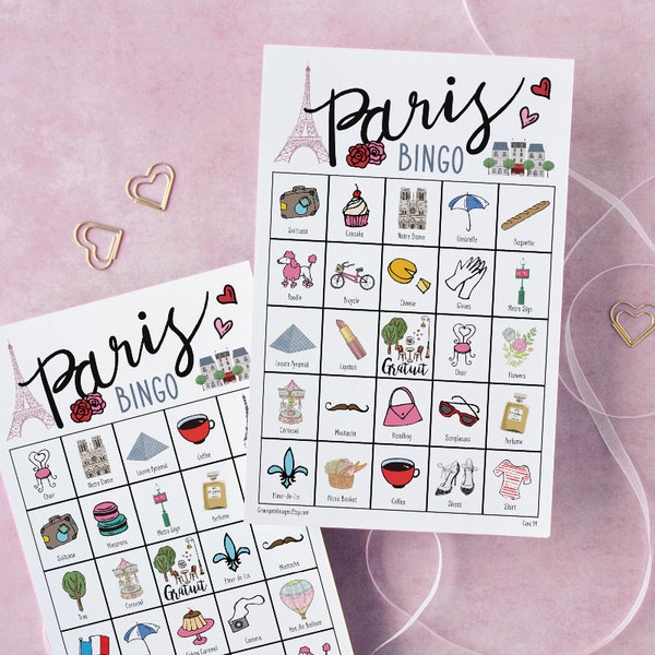 Paris Landmarks - Etsy