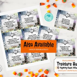 Halloween Scavenger Hunt - Printable Elementary Kids Games ...