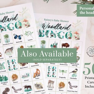 Camping Bingo: PRINTABLE 50 Cards Bingo Pdf Game Party Game | Etsy