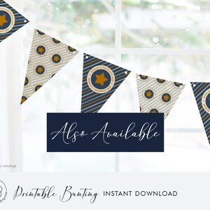 Father's Day Bunting - PRINTABLE Banner for Father's Day, Happy Father ...