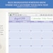 Editable Calendar Templates: 8.5x11 Landscape Calendar Pages, Printable ...
