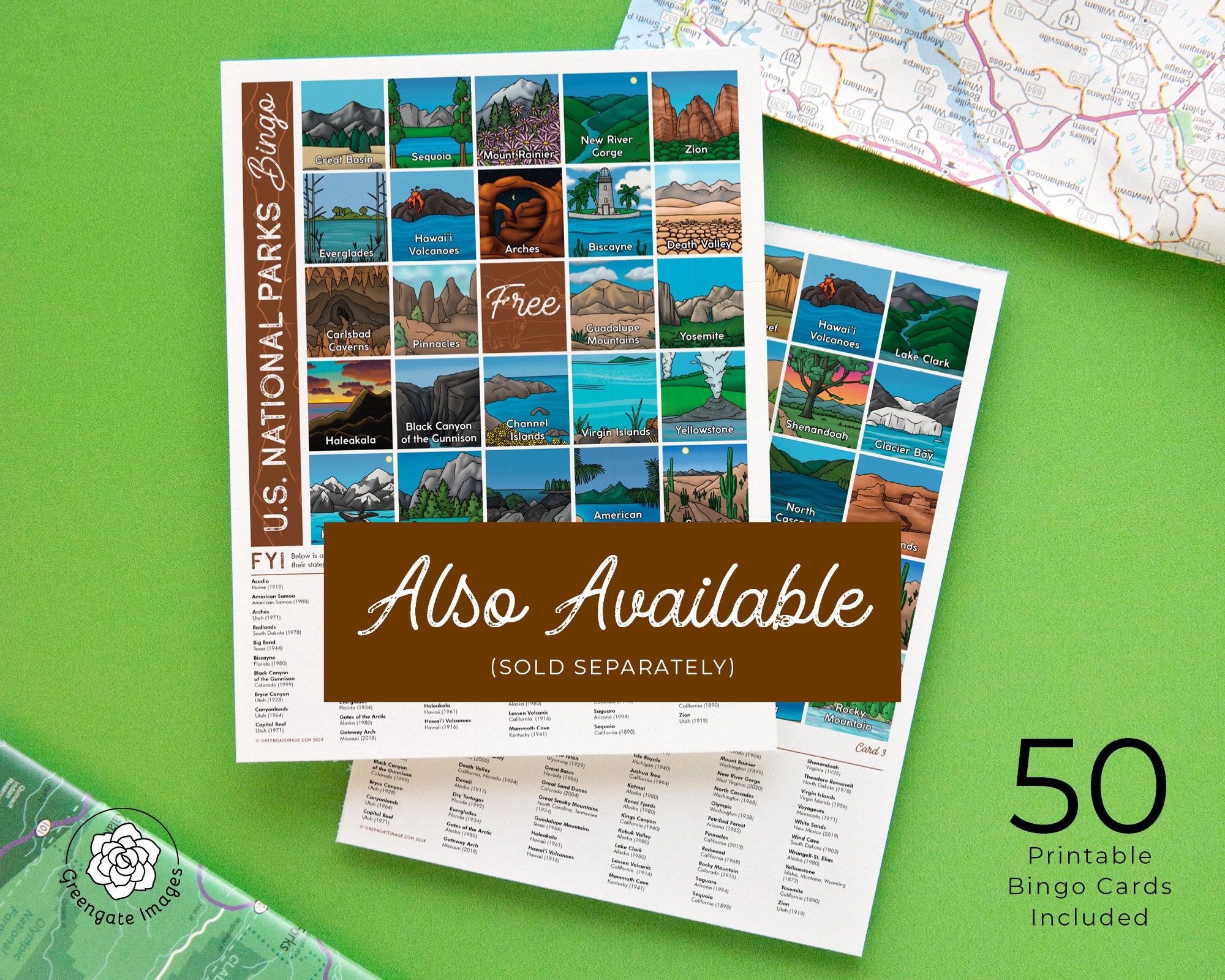 License Plate Game Printable - US and Canada, Road Trip Games ...