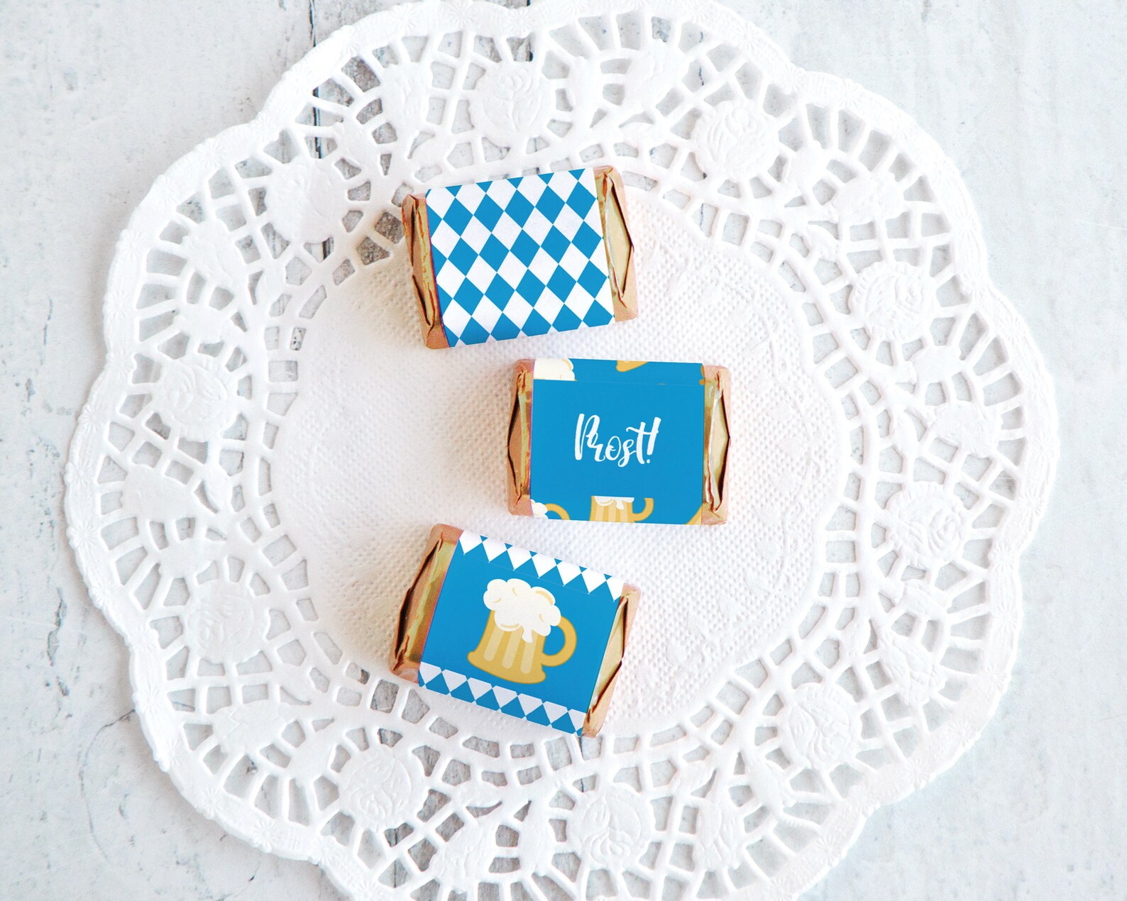 Oktoberfest Nugget Wrappers - Printable/fillable PDF Download for ...