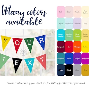 Red Letter Banner - PRINTABLE, Editable Banner PDF. Instant Digital ...