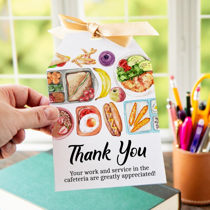 Thank You for Cafeteria Staff - Etsy