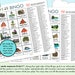 National Parks Bingo 50 Cards PRINTABLE Senior Citizen - Etsy Canada