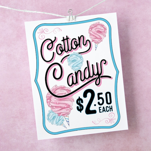 Pink Cotton Candy - Etsy