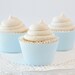 Solid Light Blue Cupcake Wrapper Printable Instant Download, Standard ...