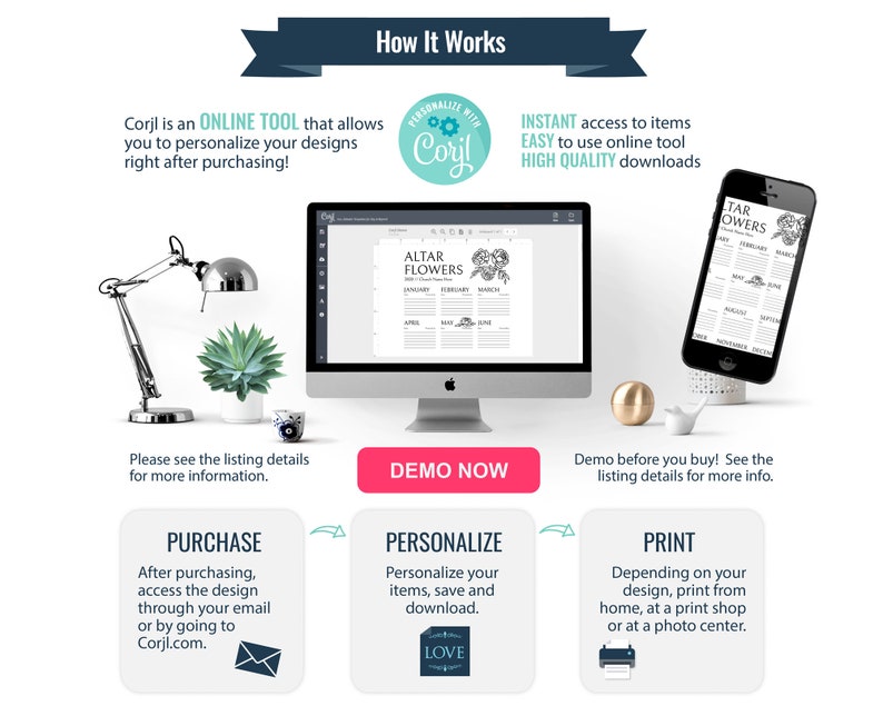 Church Flowers Poster - 11x17" and 24x36", Altar Flowers, Flower ...