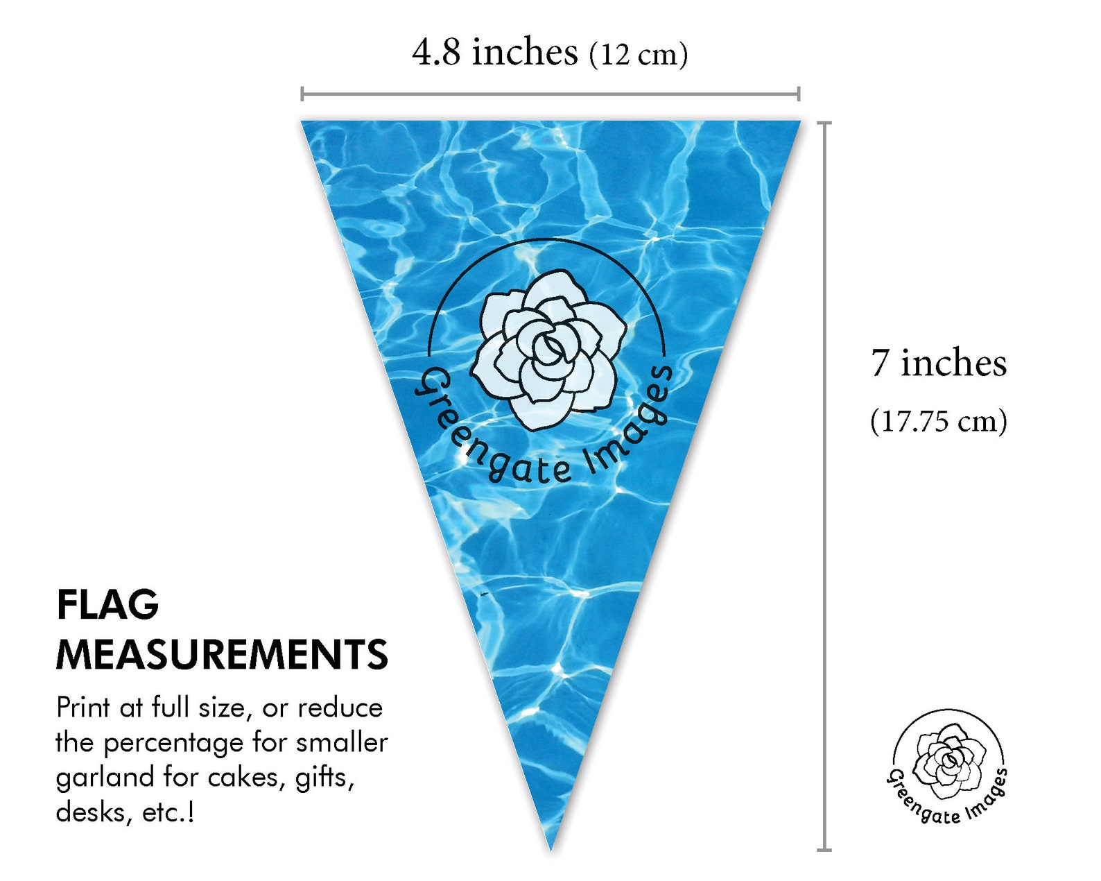 Swimming Pool Bunting PRINTABLE Decorations for Pool Party - Etsy