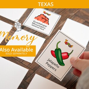 Texas Bingo Cards - 50 PRINTABLE Unique Cards You Download Instantly ...