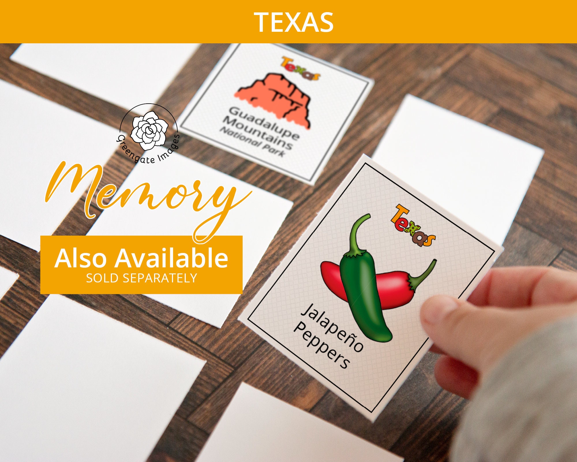 Texas Bingo Cards - 50 PRINTABLE Unique Cards You Download Instantly ...