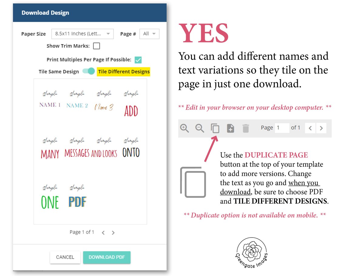 Cross Gift Tags Printable Gift Tags Cross Flowers Editable | Etsy
