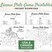 License Plate Game Printable - US and Canada, Road Trip Games ...