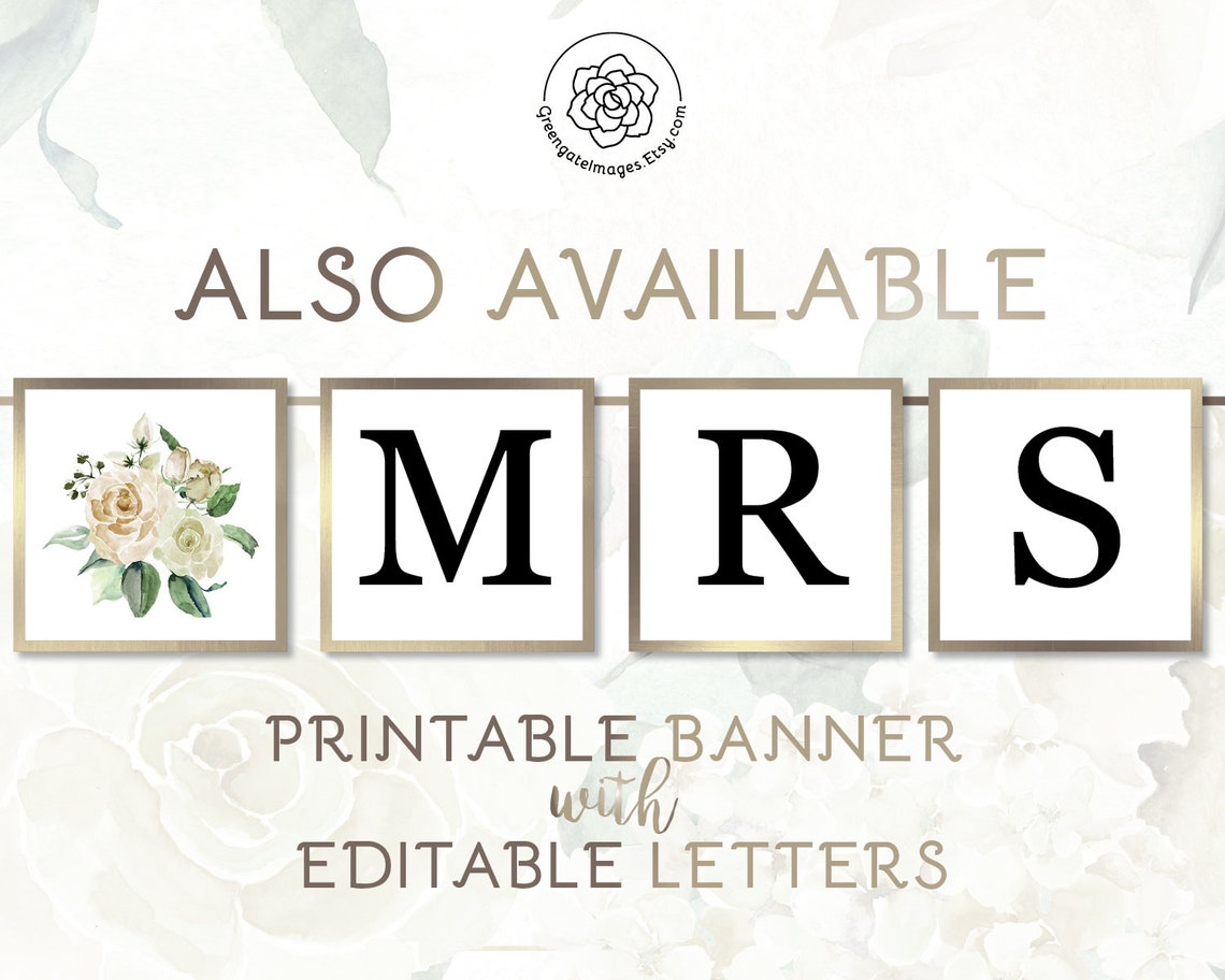 Personalized Letter Banner Message Banner Custom Message | Etsy