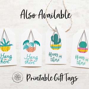 Get Well Gift Tags - Printable Gift Tag, Editable Corjl, Favor Bag Tag ...