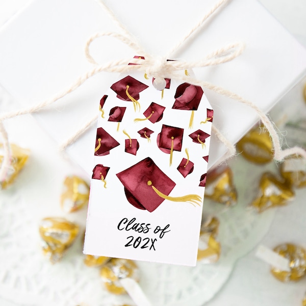 Burgundy Graduation Decorations - Etsy