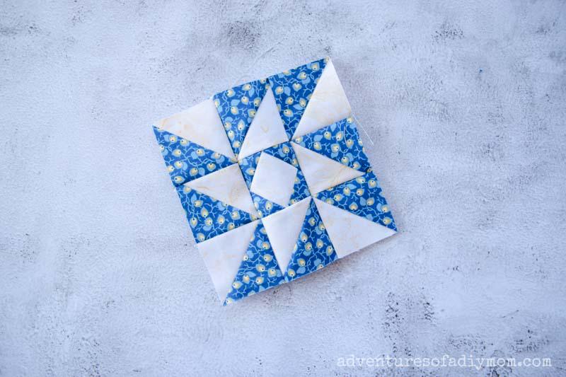 Indiana Puzzle Quilt Block Pattern | PDF Download | 6, 9 & 12-inch ...