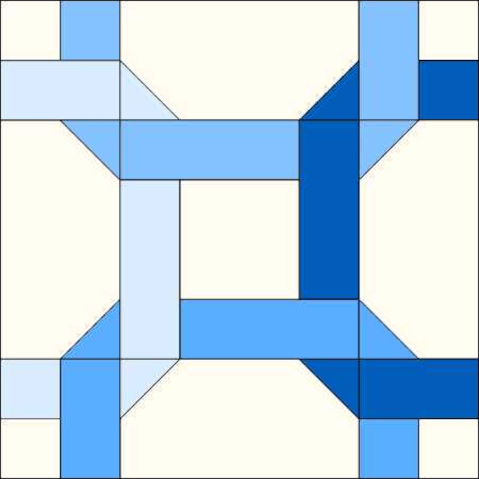 Celtic Twist Quilt Block Pattern | PDF Quilt Block Pattern | PDF ...