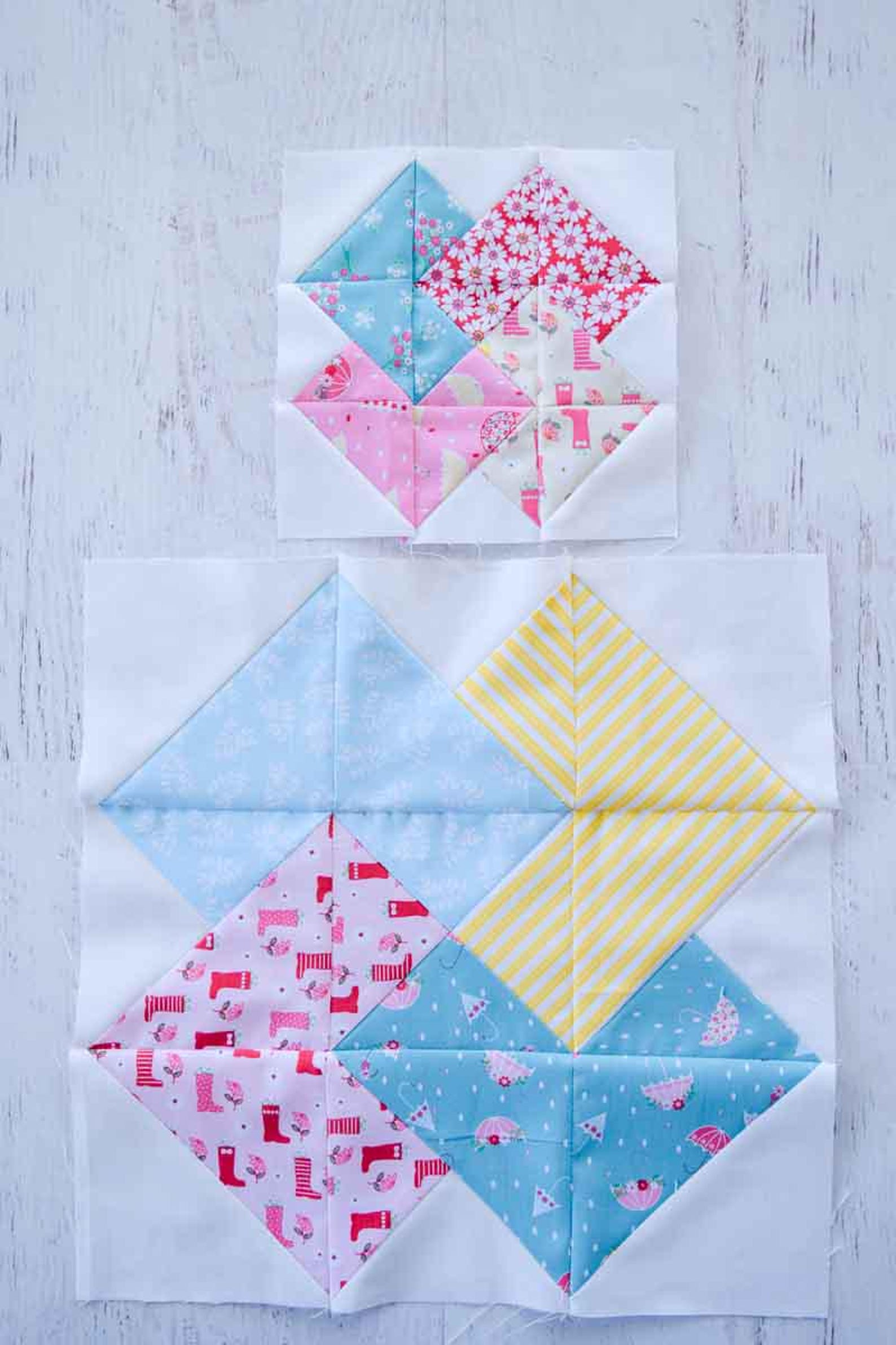 Card Trick Quilt Block Pattern – PDF Download | 5 Sizes! - Etsy