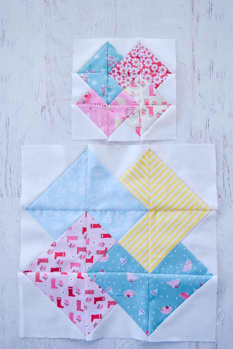 Card Trick Quilt Block Pattern – PDF Download | 5 Sizes! - Etsy