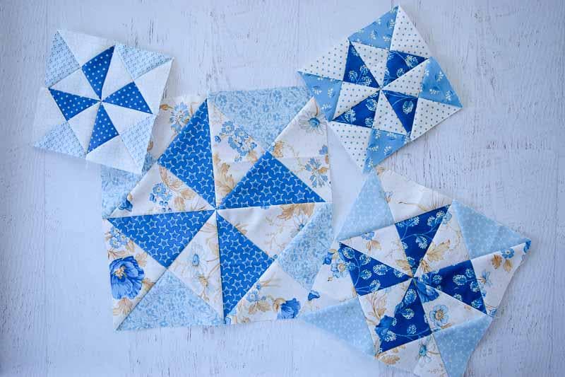 Electric Fan Quilt Block Pattern | PDF Download | 7 Block Sizes - Etsy