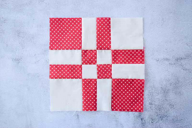 Counterchange Cross Quilt Block | 3 Sizes | | Digital PDF Download - Etsy