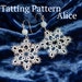 Snowflake Lace Tatting Pattern Alice - Etsy