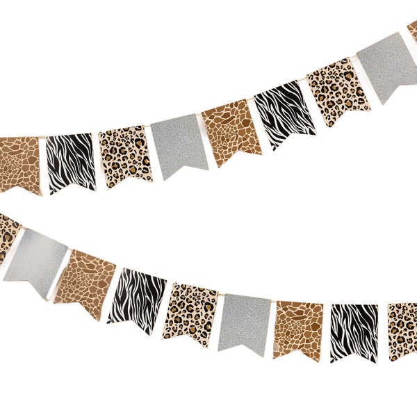 Animal Bunting - Etsy