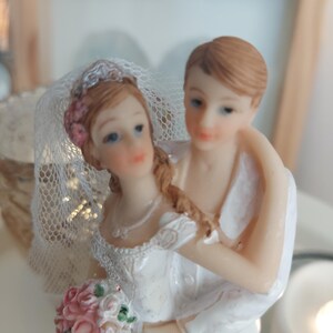 WEDDING Cake Topper Bride and Bride Mrs and Mrs Cake Topper. Made From ...